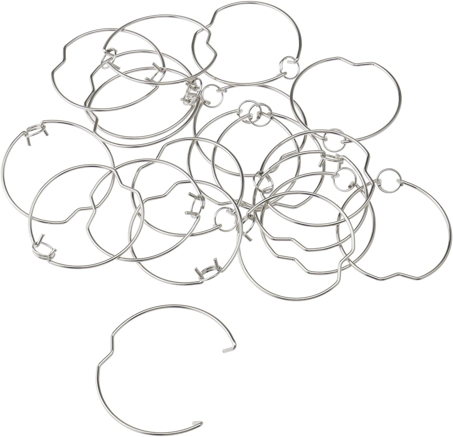 20pcs Lamp Retaining Spring Clip Ring Compatible with 50mm MR16 GU10 ...