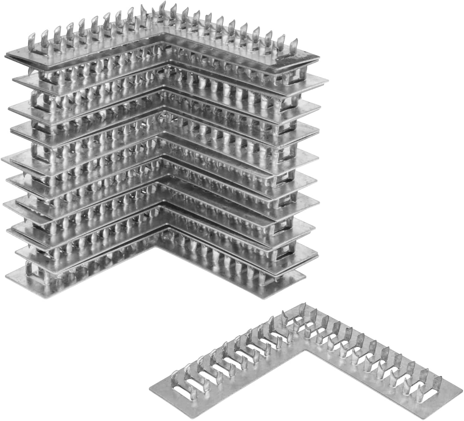 Amazon.com: 20 PCS 4" Pronged Truss L Nail Plate Flat Mending Plates ...