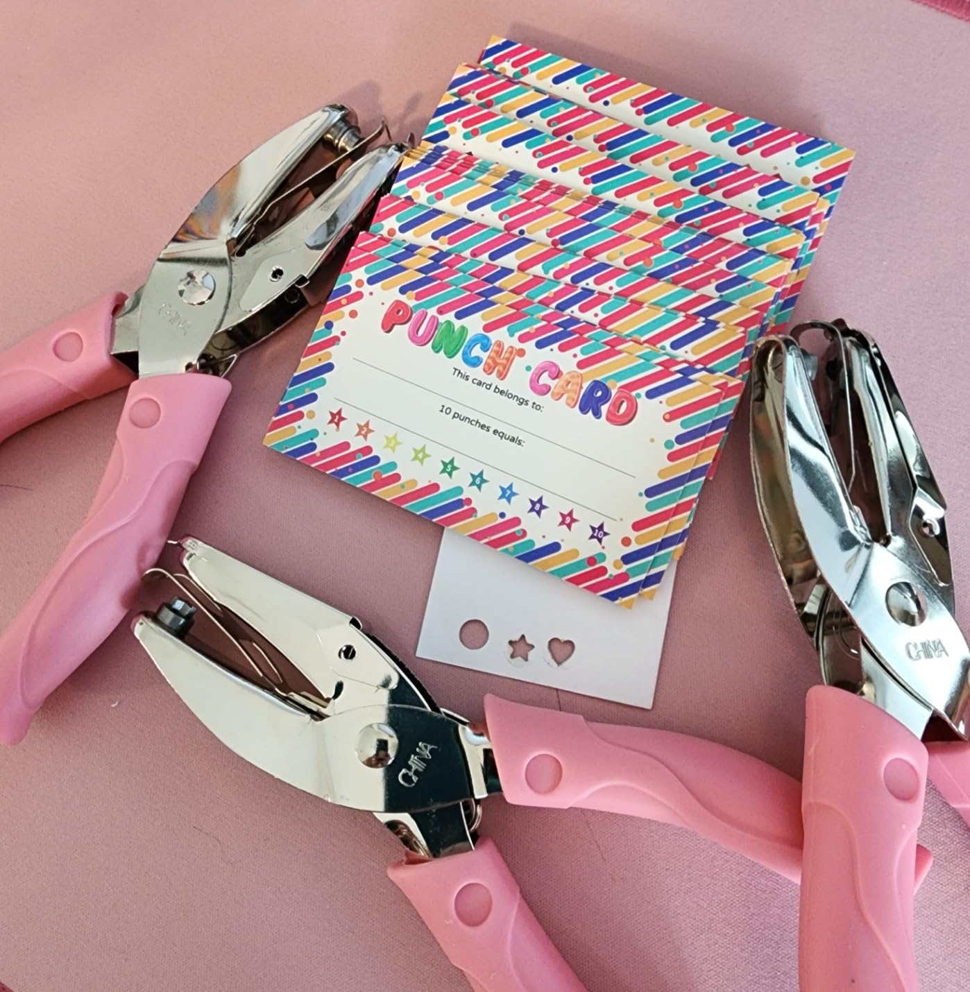 Amazon.com : Punch Cards with Hole Puncher, 151Pcs Incentive Loyalty ...