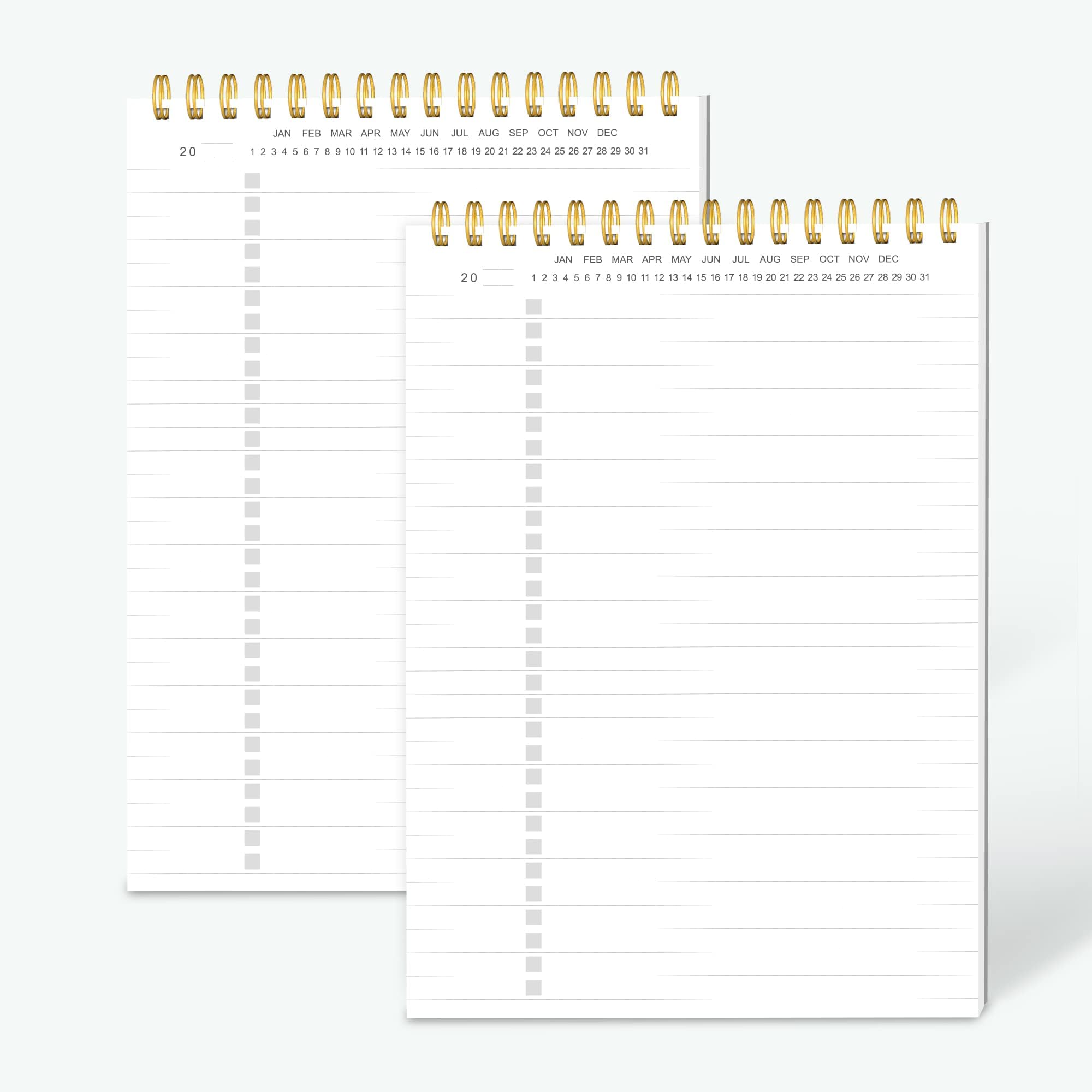 Regolden-Book To Do List Notepad Spiral Planner, Daily Task Tracker ...