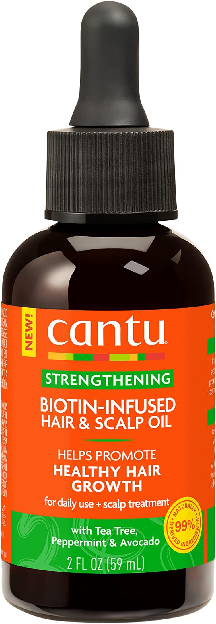Amazon.com: Cantu Strengthening Biotin-Infused Hair & Scalp Oil with ...