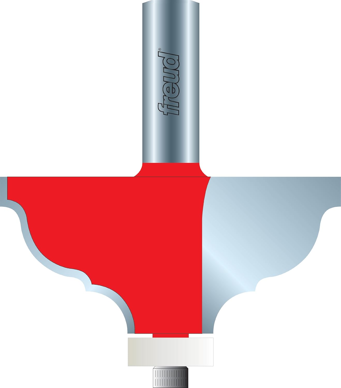 Freud 85-104 Solid Surface Edge Profile Router Bit with 1/2-Inch Shank ...