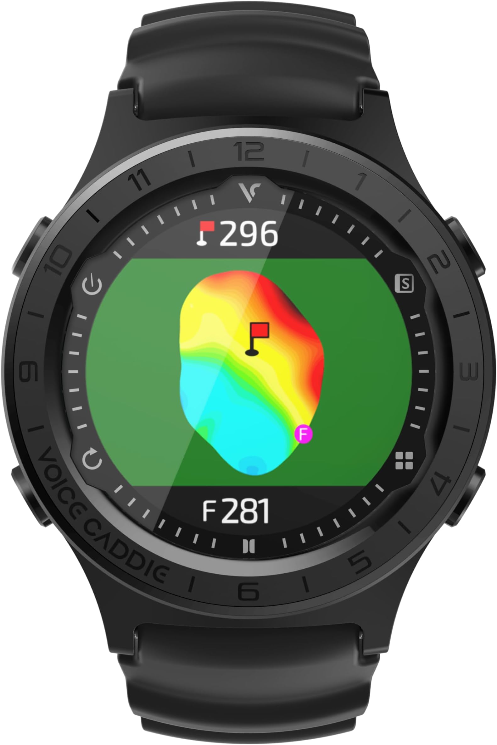 Amazon.com: Voice Caddie A Series Lightweight Hybrid Golf GPS Watch ...