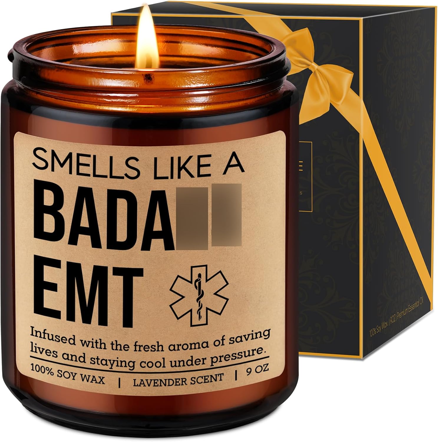 Amazon.com: Fairy's Gift Candle, Paramedic Gifts, First Responder, EMS ...