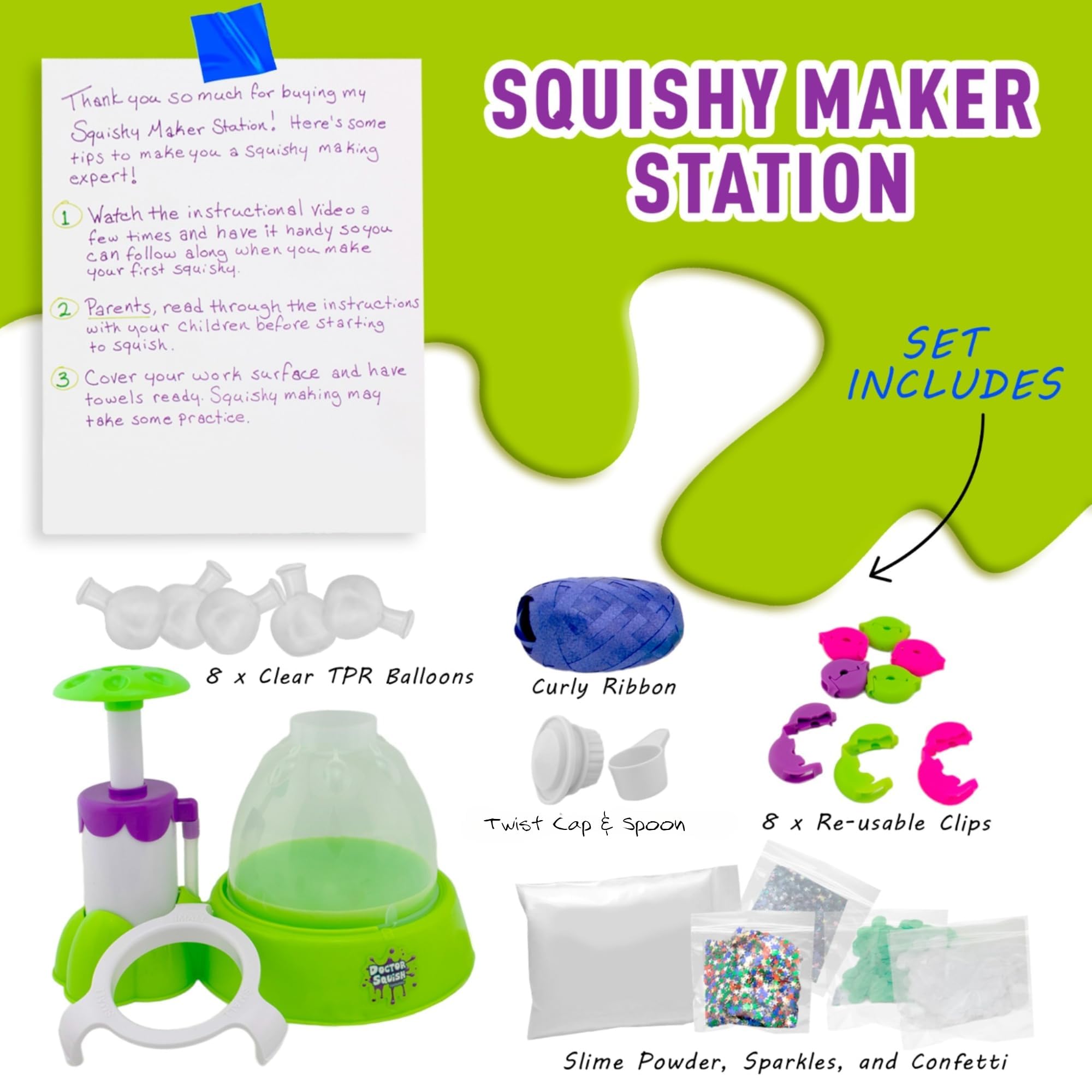 Docter Squish Doctor Squish Squishy Maker Een Leuke Manier Om