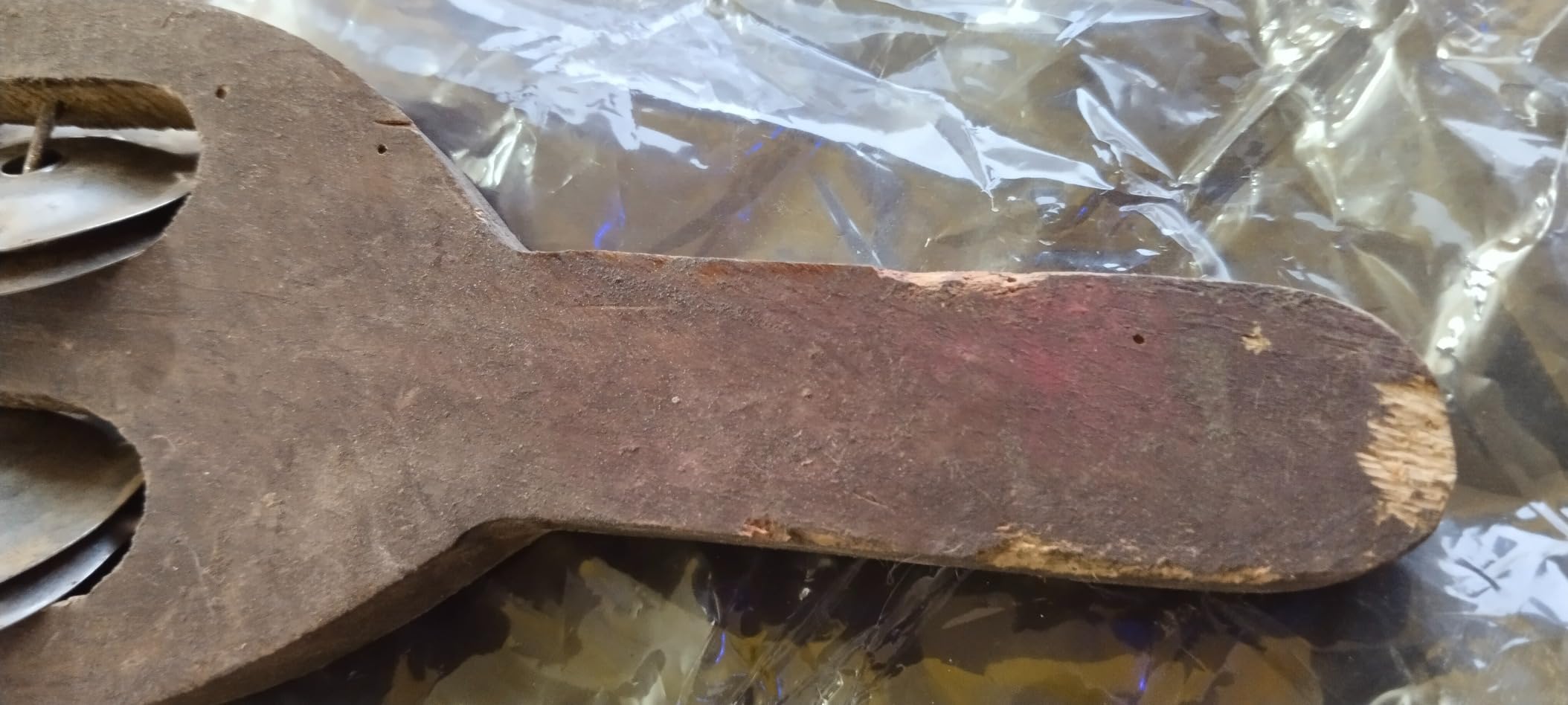 Devama the Divine Elegant Muscial Instrument Wooden Jhika with steel ...