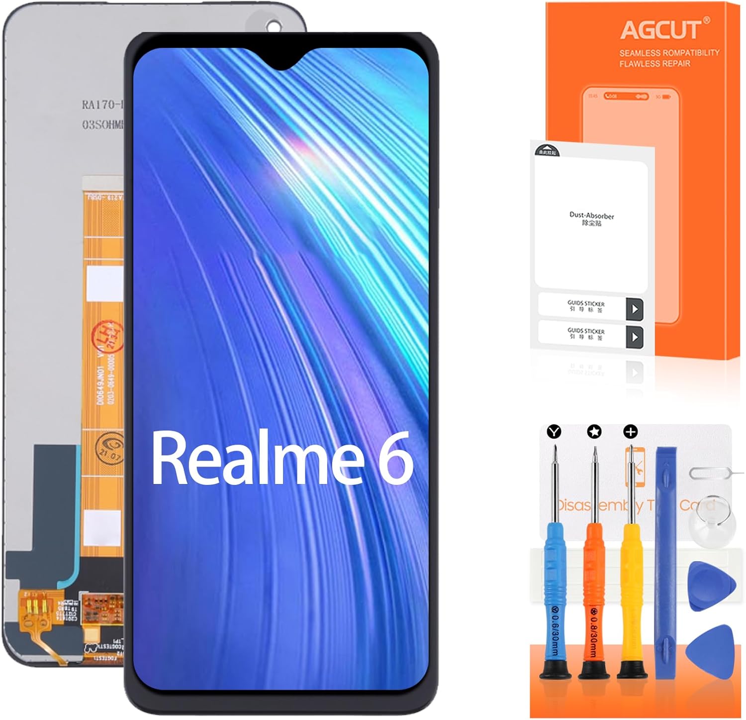 Amazon.com: for Oppo Realme 6 6.5" Screen Replacement for Realme 6 LCD ...