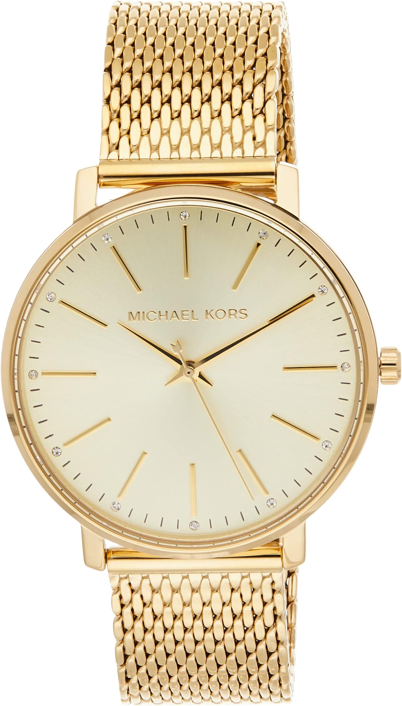 Michael Kors Damenuhr Pyper, Dreizeiger Uhrwerk, 38mm Gold ...