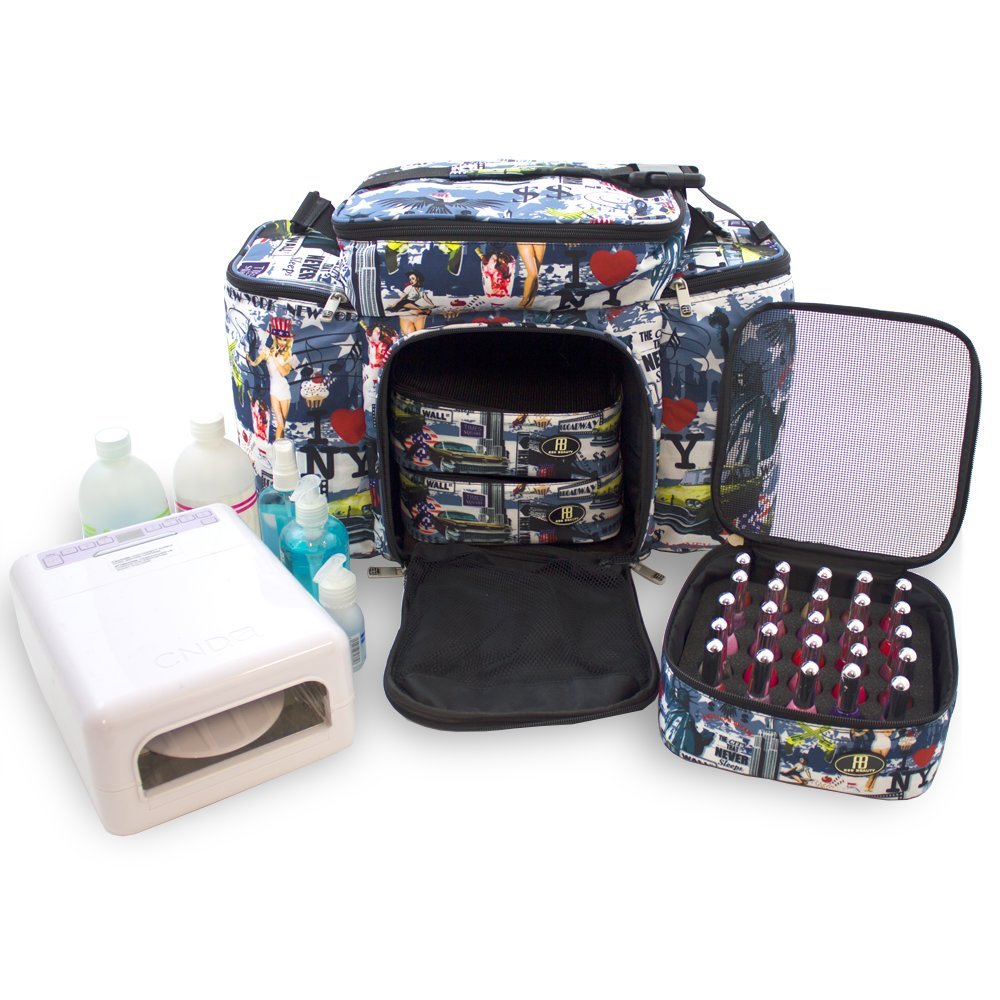 Amazon.com : Roo Beauty Bags, Beauticians and Manicurist Makeup Tool ...