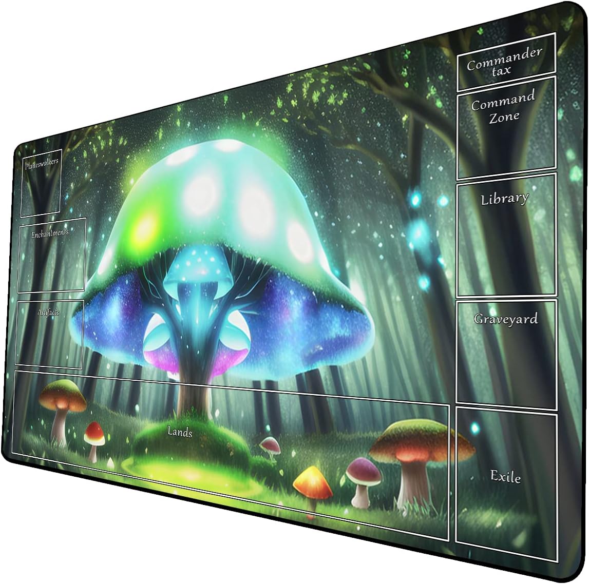 Amazon.com: AI Painting TCG Playmat - MTG Trading Card Game Mat with ...