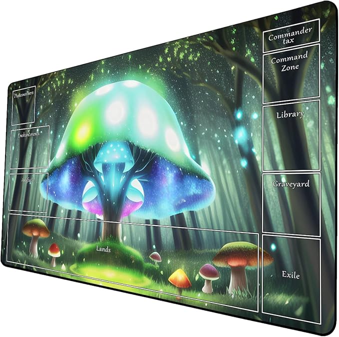 Amazon.com: AI Painting TCG Playmat - MTG Trading Card Game Mat with ...