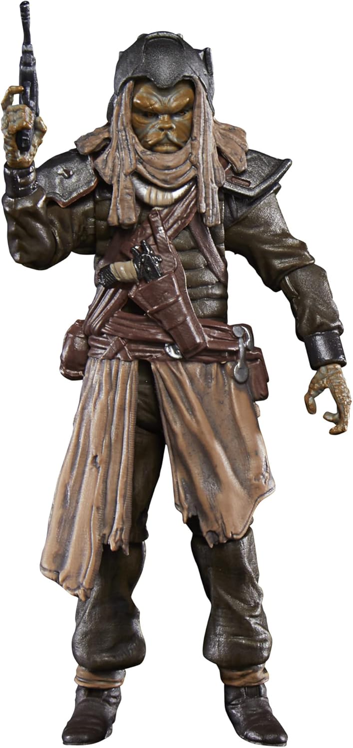 Star Wars The Vintage Collection Klatooinian Raider, 9,5 cm große Figur zu The Mandalorian ...