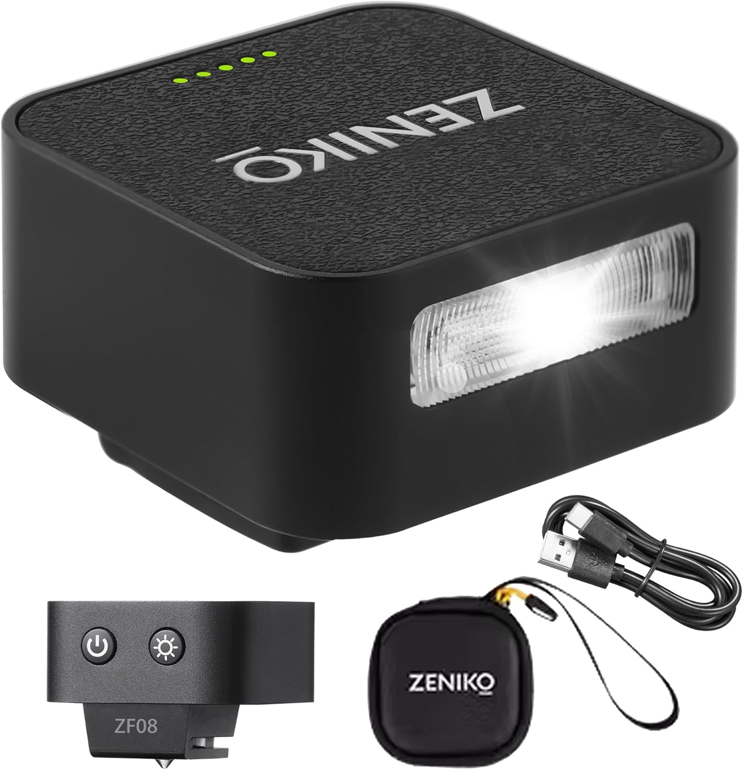 Amazon.com : ZENIKO ZF-08 Camera Flash and Lightweight Portability ...