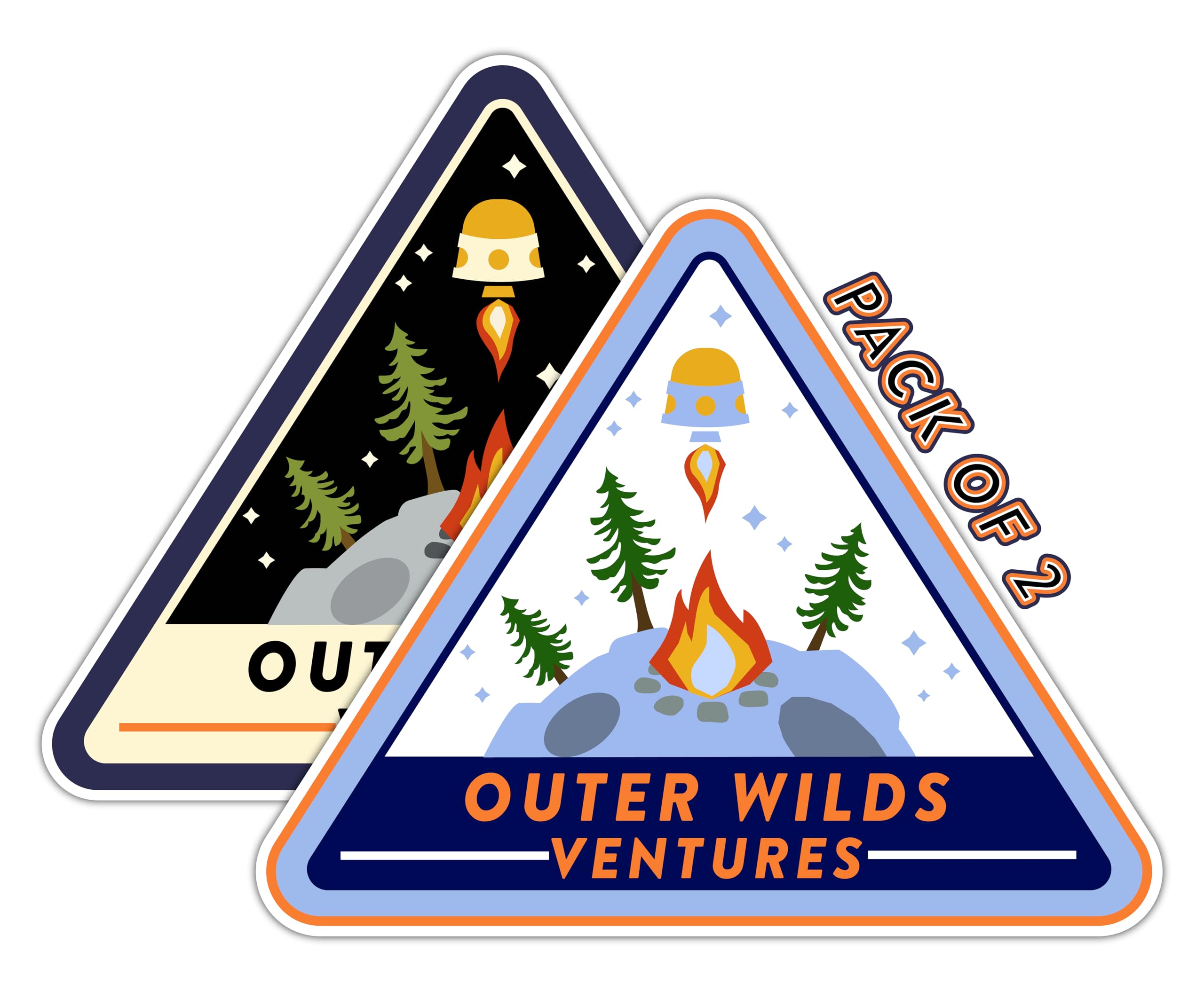 Amazon.com - IMPERIAL VIBES - Outer Wild Ventures - Vinyl Decal for ...