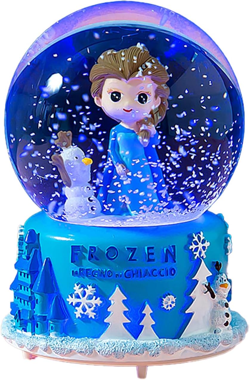 Amazon.com: Snow Globe, 100MM Creative Music Box, Snow Globes for Girls ...
