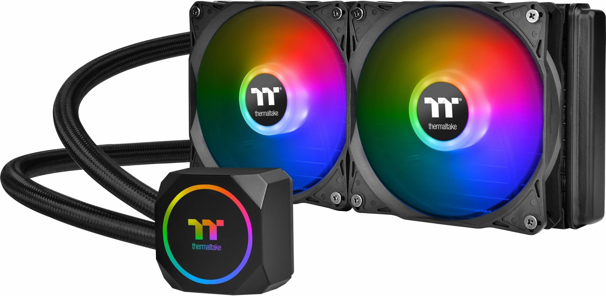 Amazon.com: Thermaltake TH240 ARGB Sync All-in-One 240mm Liquid Cooler ...
