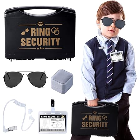Amazon.com: THE RING LEGEND Ring Security Ring Bearer Briefcase with ...