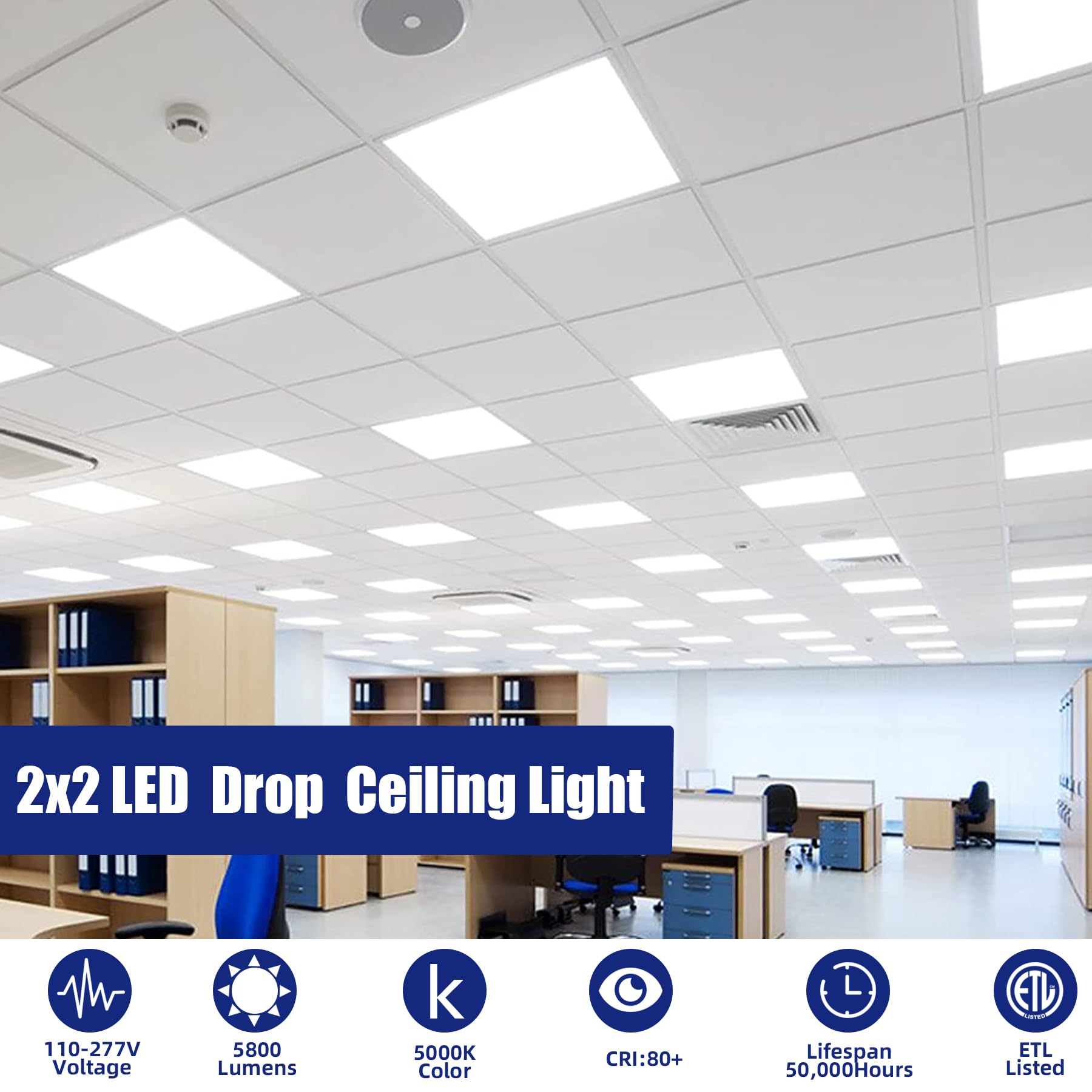 Flat Led Drop Ceiling Panels