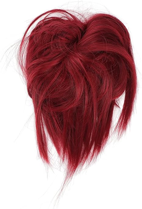Sonew Messy Bun Hair Piece, Women Girls Updo Synthetic Hair Scrunchies ...