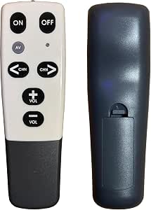 Big Button Universal TV Remote Control for Seniors, Easy to Use ...
