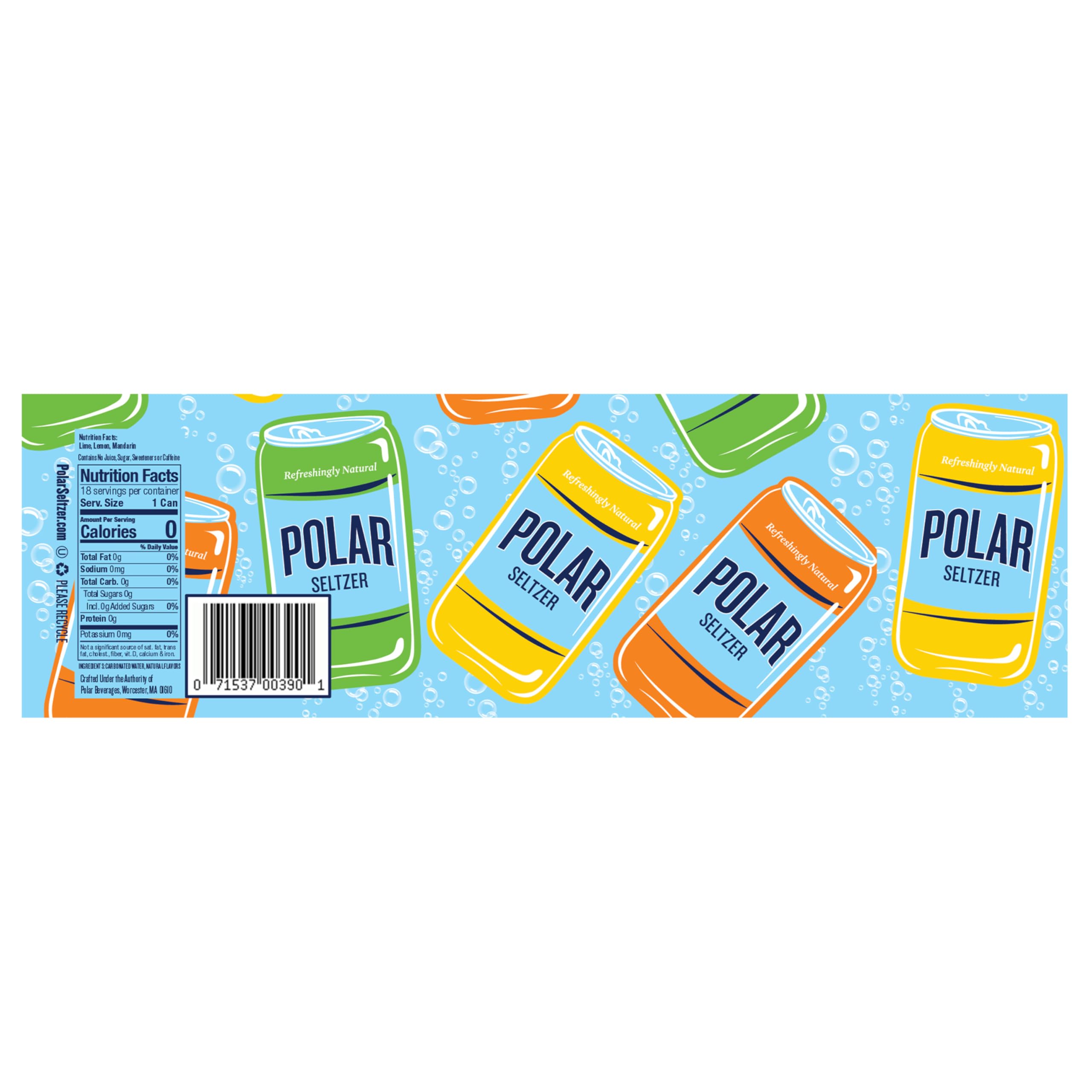 Snapklik.com : Polar Seltzer Water Citrus Variety Pack