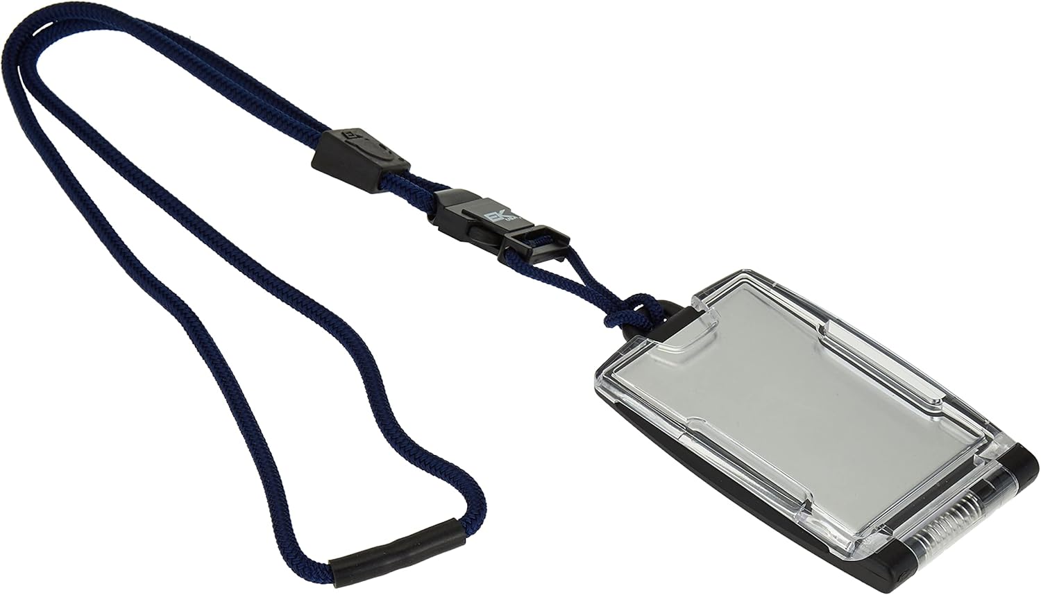 EK USA FIPS 201 One Hander ID Card Holder with Lanyard, Secure Badge ...