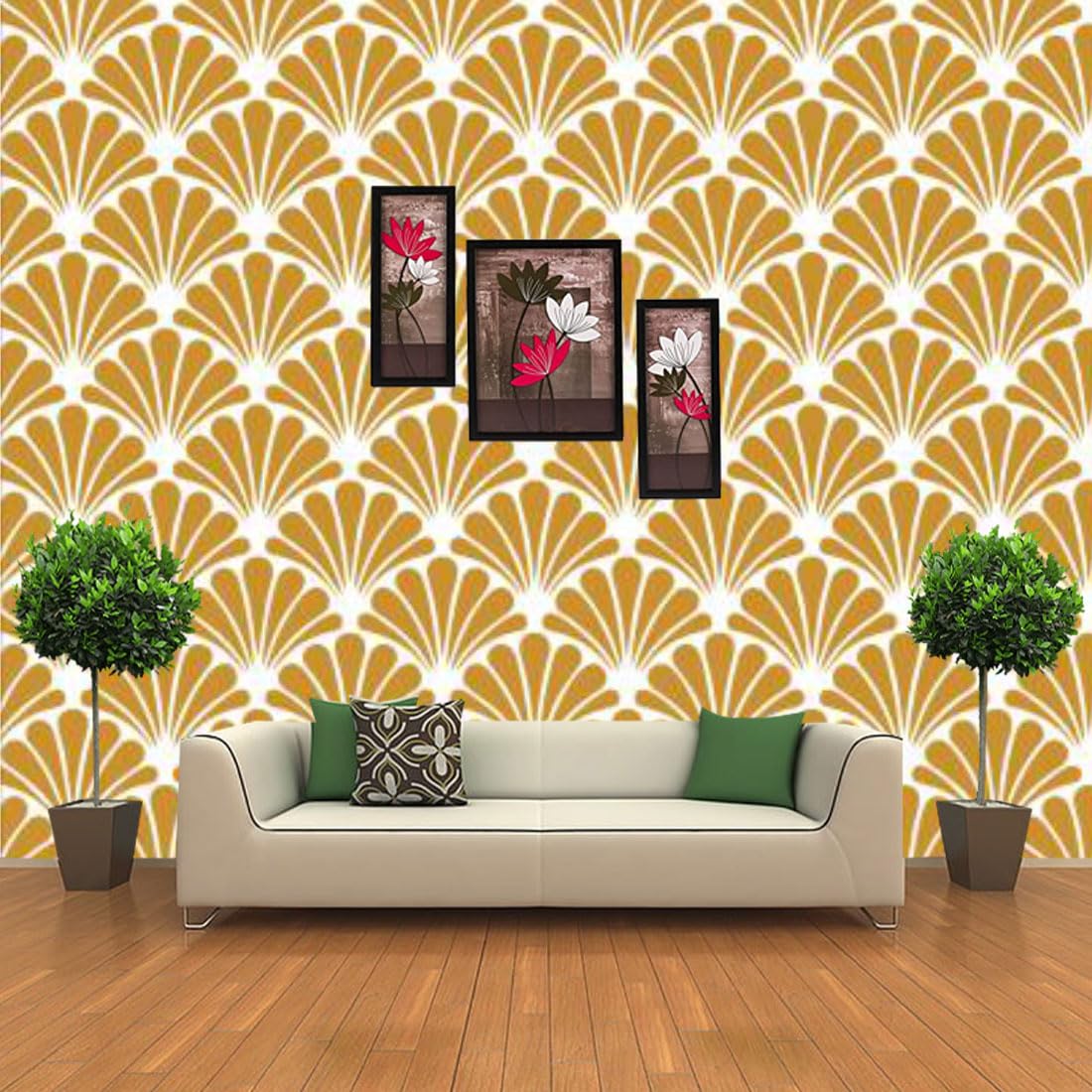 Arena Designs Wallpaper WALL DECOR Asian Flex Arena 3D Wallpaper Wall