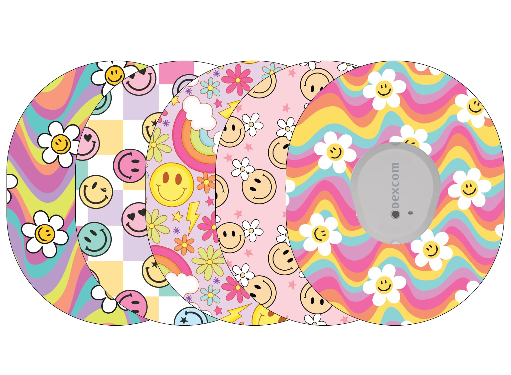 Glucomart Adhesive Patches For Dexcom G7 Stelo And Infusion Sets ...