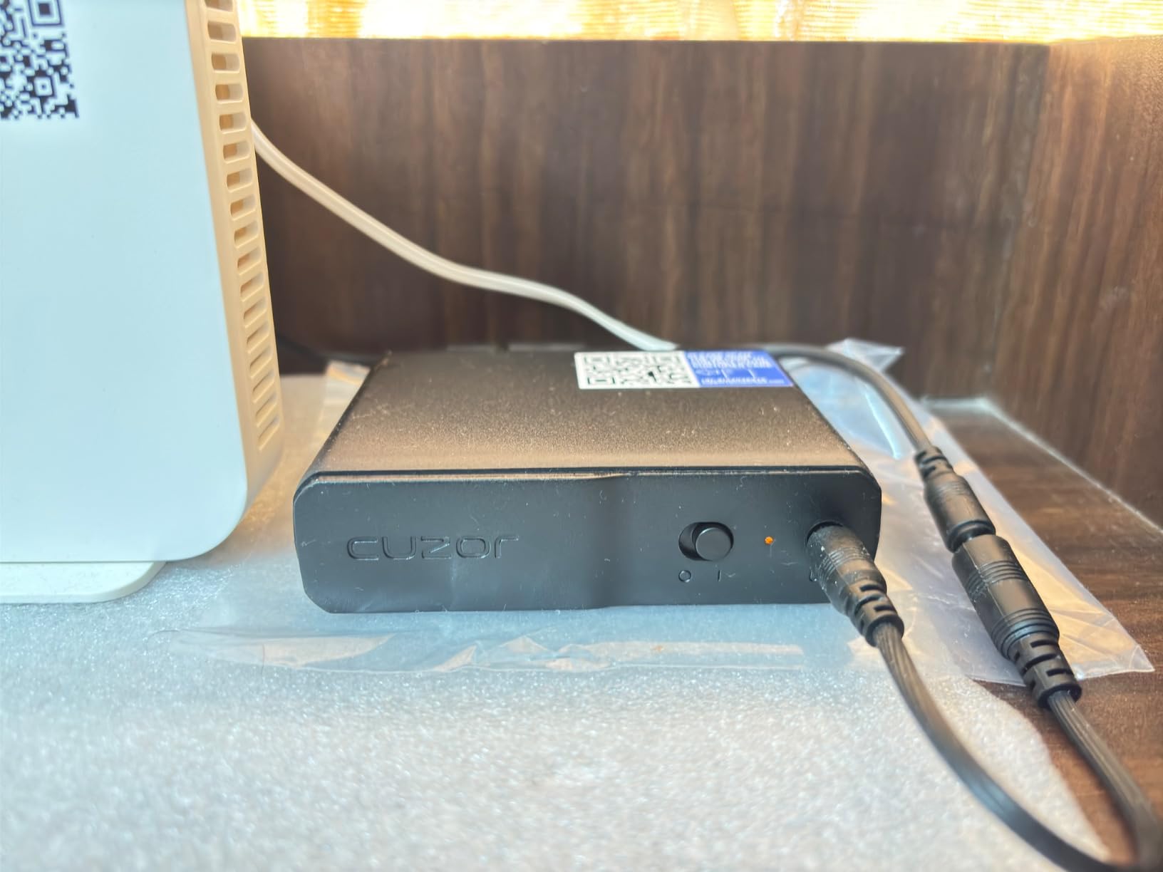 Cuzor UPS for Jio Fiber & Airtel Xtreme Routers | 2x2900 mAh Batteries ...