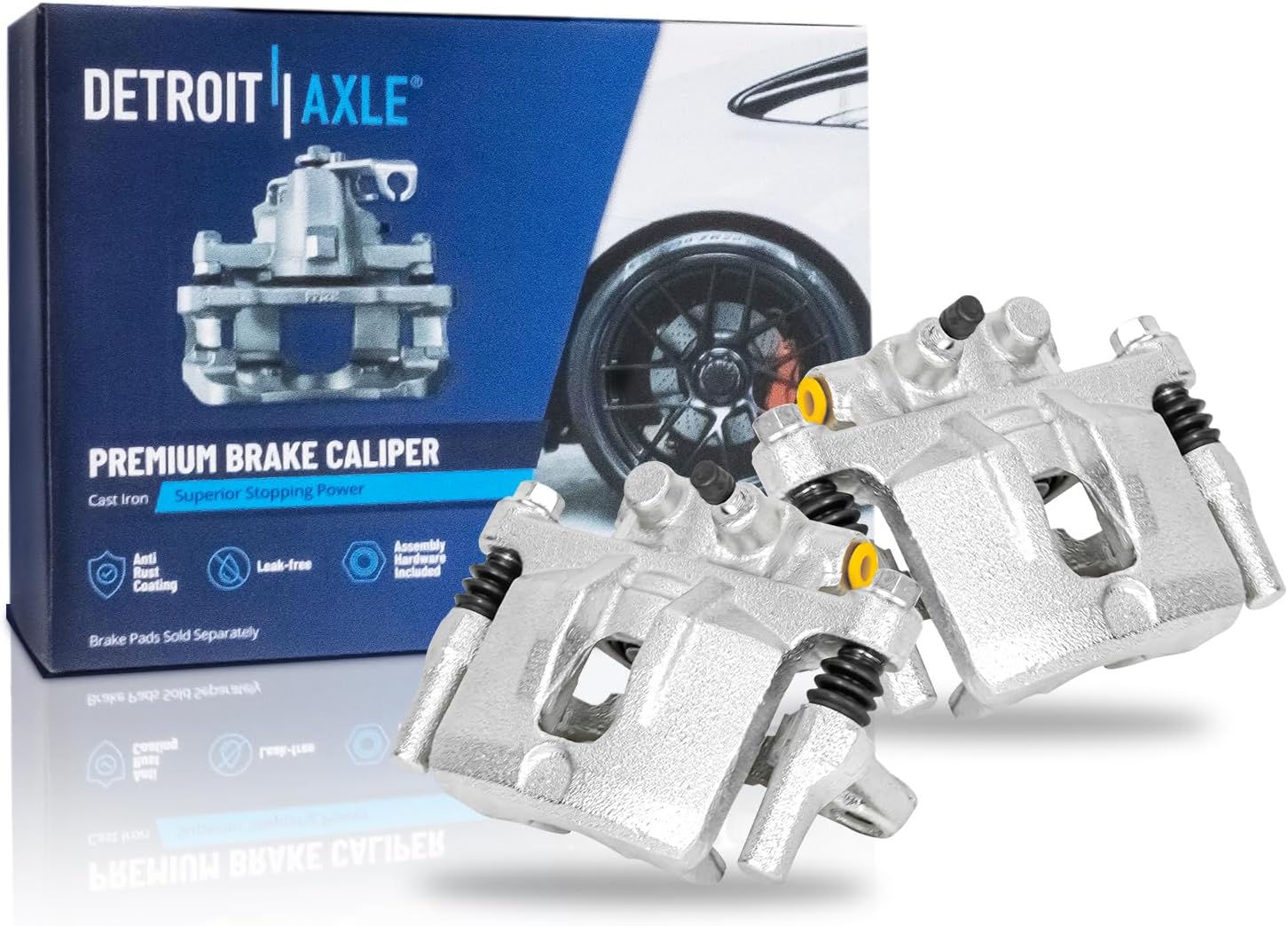 Amazon.com: Detroit Axle - Rear Brake Calipers for Jeep Patriot Compass ...