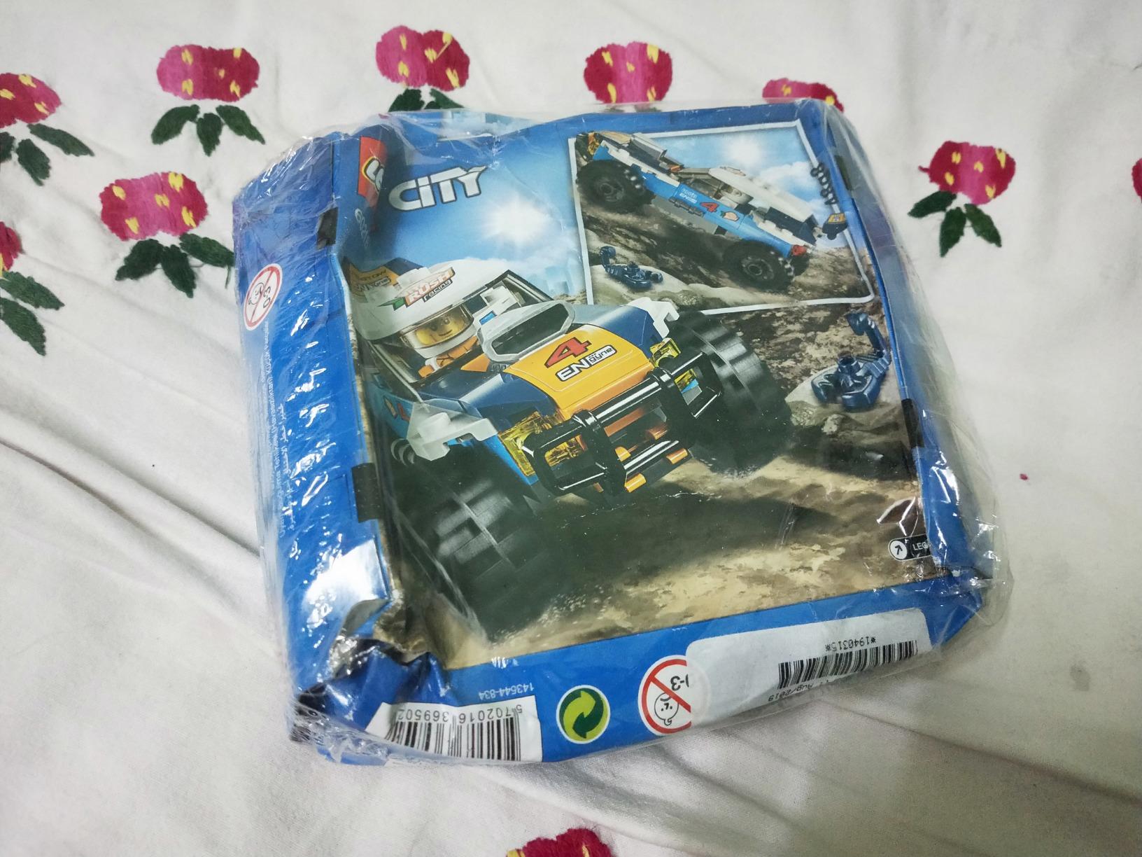 LEGO CITY Desert Rally Racer Building Blocks For Kids (75 Pcs)60218 ...