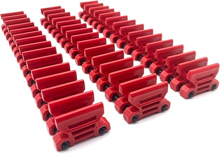Alien Space Saver - Professional 42 Wrench Organizer Set - Red - Amazon.com