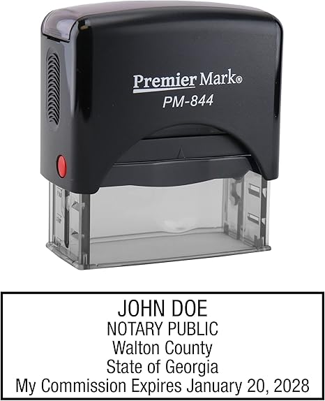 Amazon.com : Premier Mark Notary Self-Inking Stamp for All 50 States ...