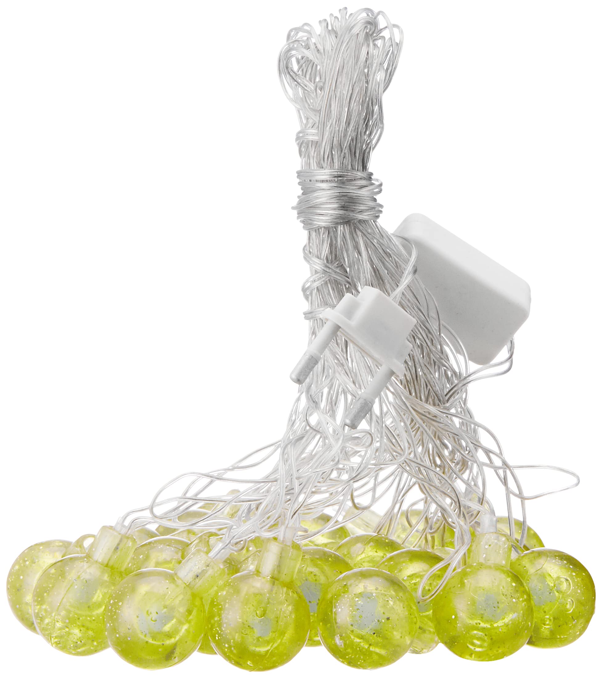 Buy Lexton Ball Shaped 20 Led Crystal String Light |Plug Sourced| Green ...