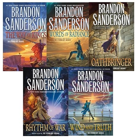 Amazon.com: The Stormlight Archive Series 5 Books Set Hardcover Edition - The Way of Kings ...