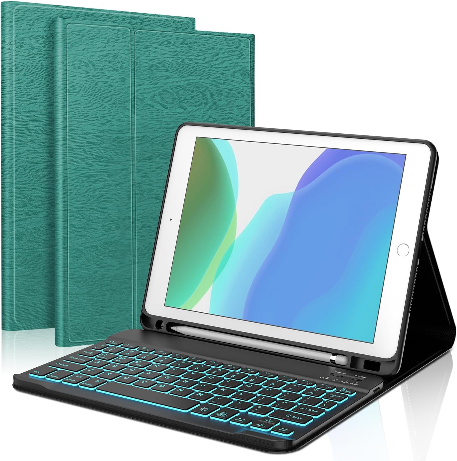 Amazon.com: GOOJODOQ Magic Keyboard Case 11 inch with iPad Pencil 2nd ...