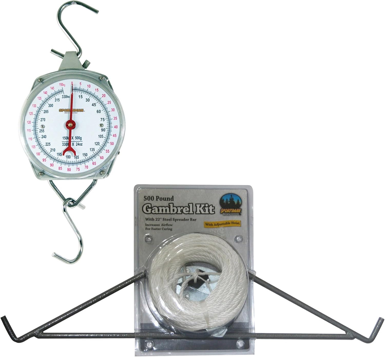 Amazon.com : Sportsman Gambrel Hoist Kit : Hunting Game Hoists And ...