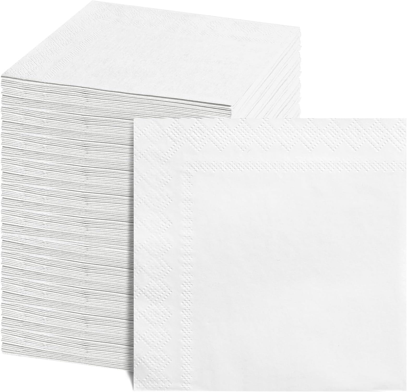 Amazon.com | 200 PCS Black Cocktail Napkins, 2-ply Beverage Napkin ...