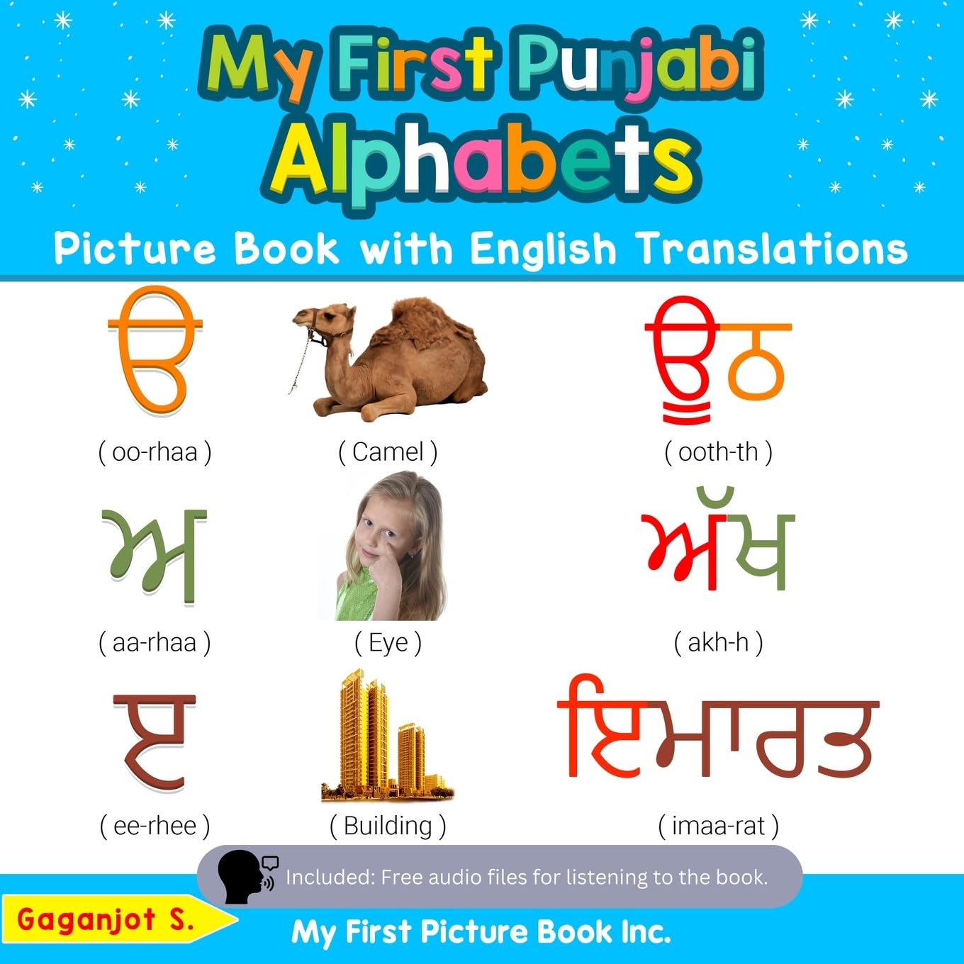 My First Punjabi Alphabets Picture Book with English Translations ...
