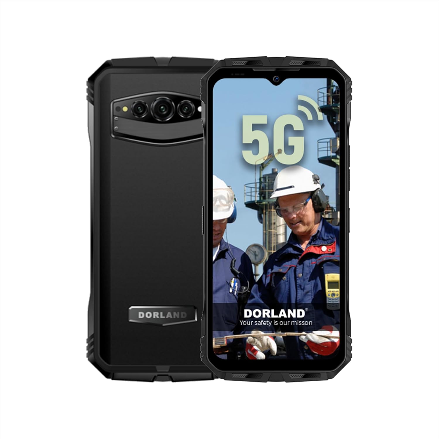 Amazon.com: DORLAND Versatile_5G Rugged Smartphone,10800mAh Massive ...