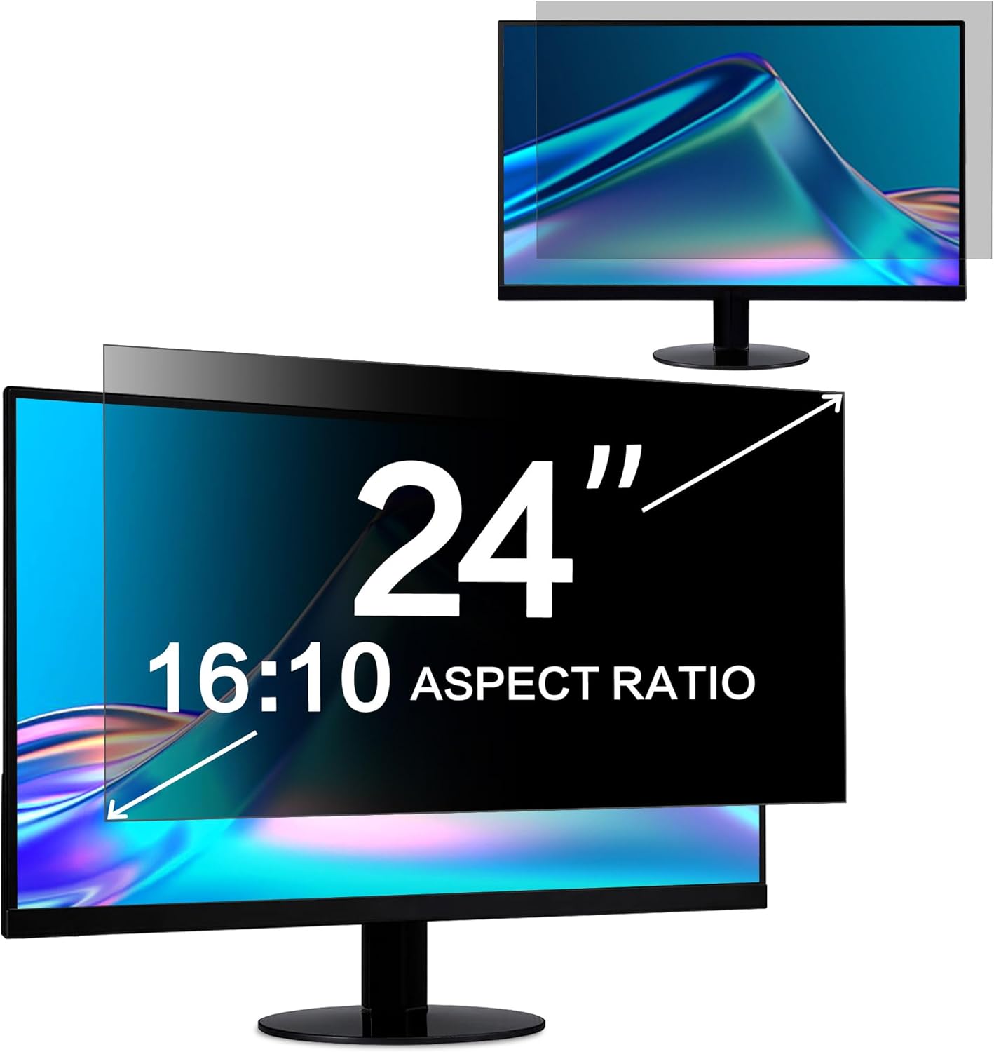 Amazon.com: ZOEGAA Monitor Privacy Screen 24 inch 16:10 Developed ...