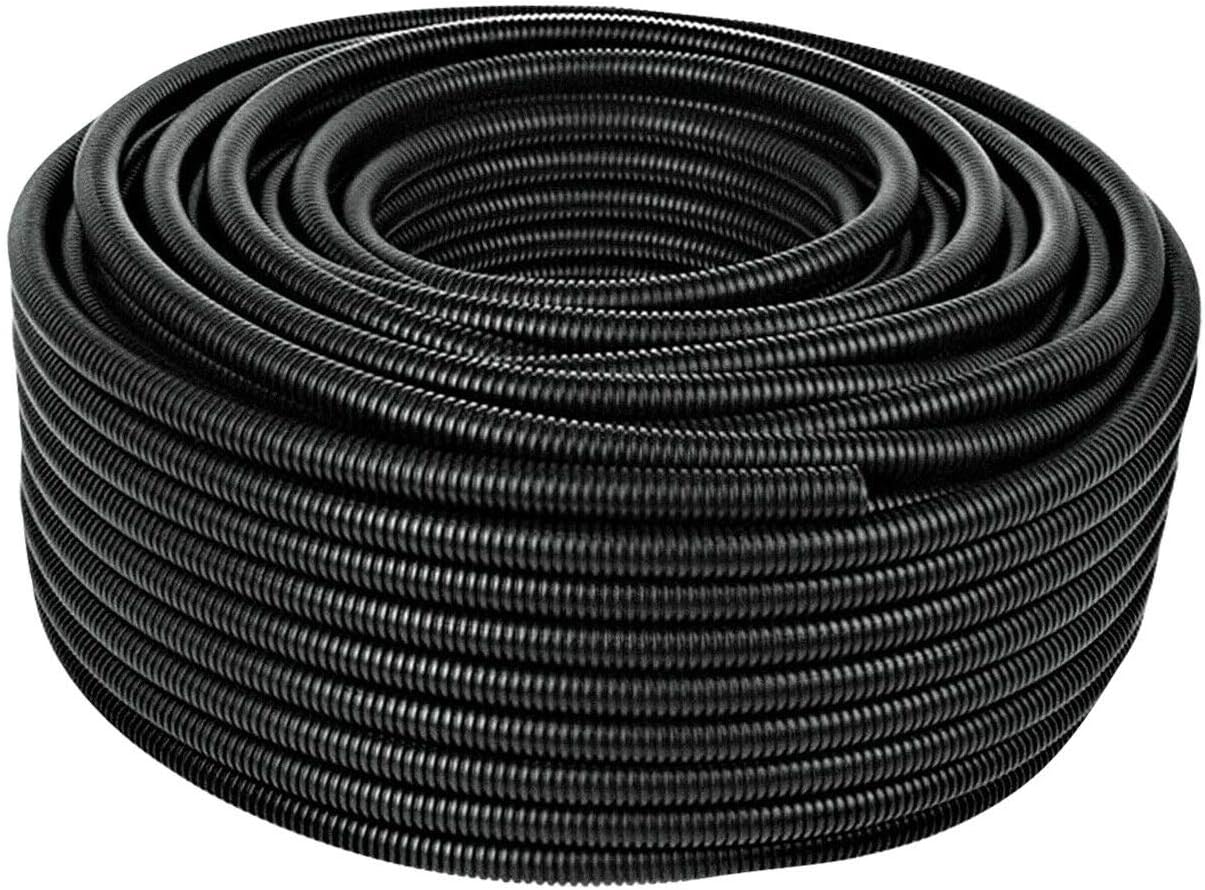 Amazon.com: Sherco-Auto 100 FT of 3/8 Inch Black Poly Vinyl Split Wire ...