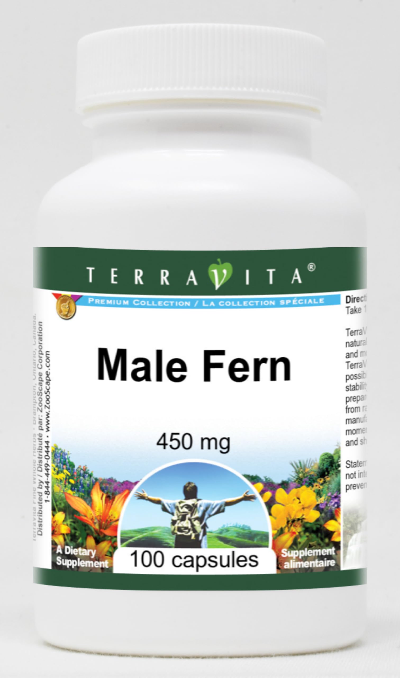 Amazon.com: Male Fern - 450 mg (100 Capsules, ZIN: 513721) - 2 Pack ...
