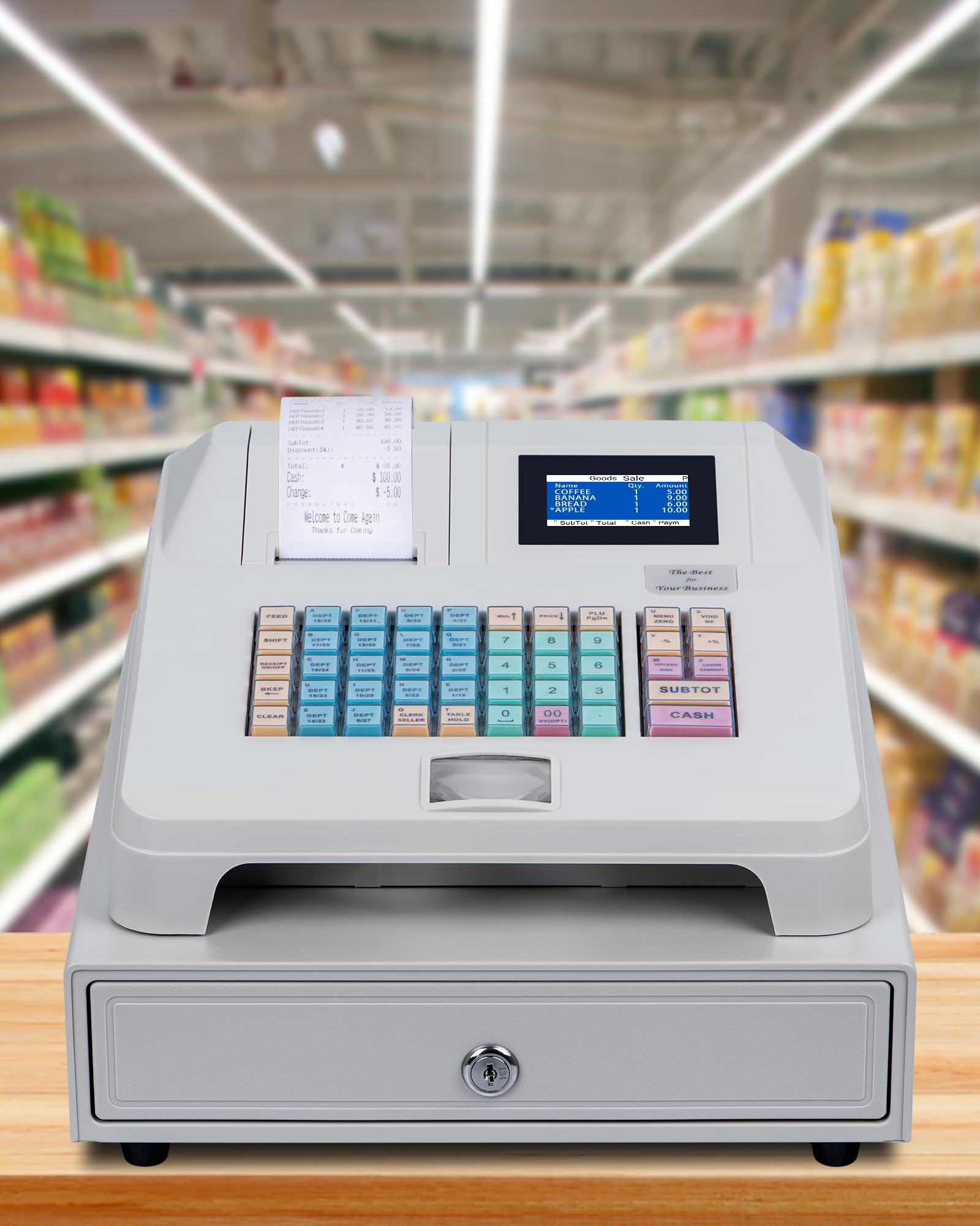 Cash Register For Small Businesses With And Perfiware Electronic Cash | Desertcart Seychelles