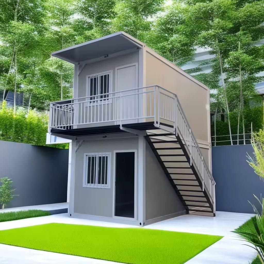 5 Bedroom Tiny House Prefab Tiny House Luxury Double-Story Prefab ...