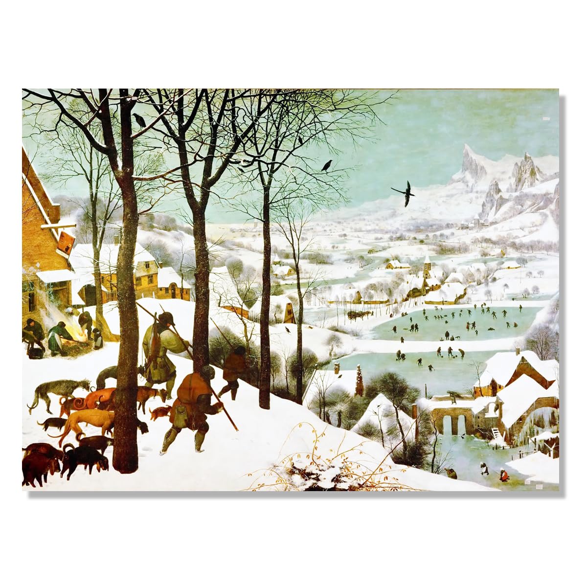 Amazon.com: Pieter Bruegel the Elder Prints - Hunters in The Snow ...