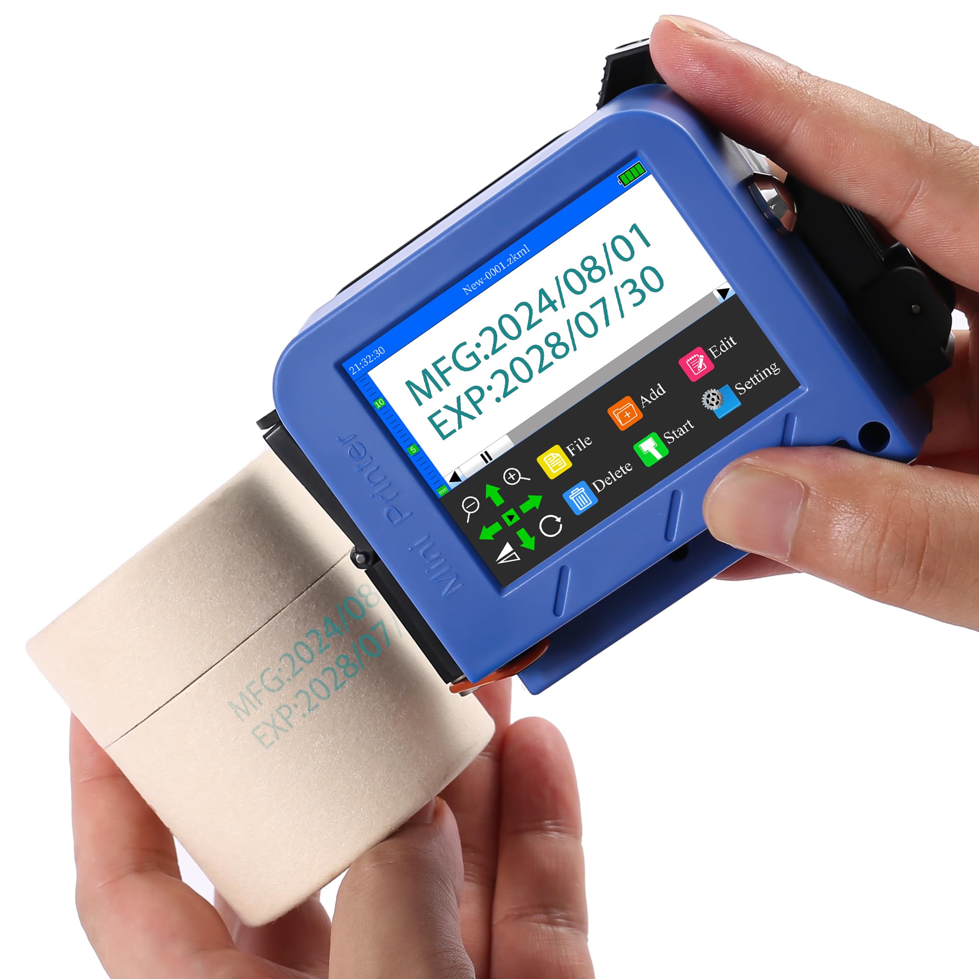 Amazon.com: Portable Mini Handheld Inkjet Printer M15 for All Surfaces ...