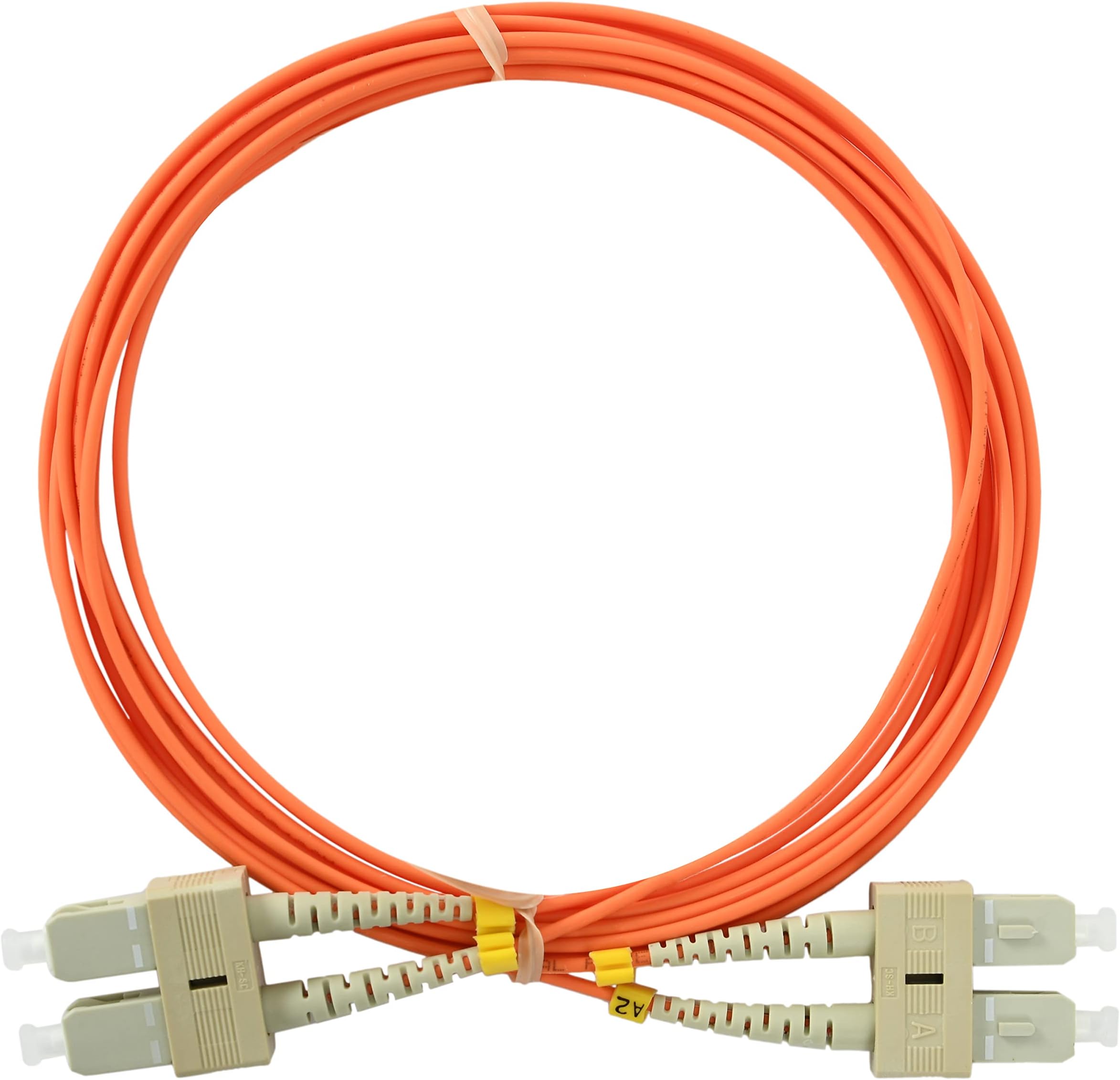 3M SC to SC Fiber Optic Patch Cable Multimode OM1 Duplex 62.5/125µm ...