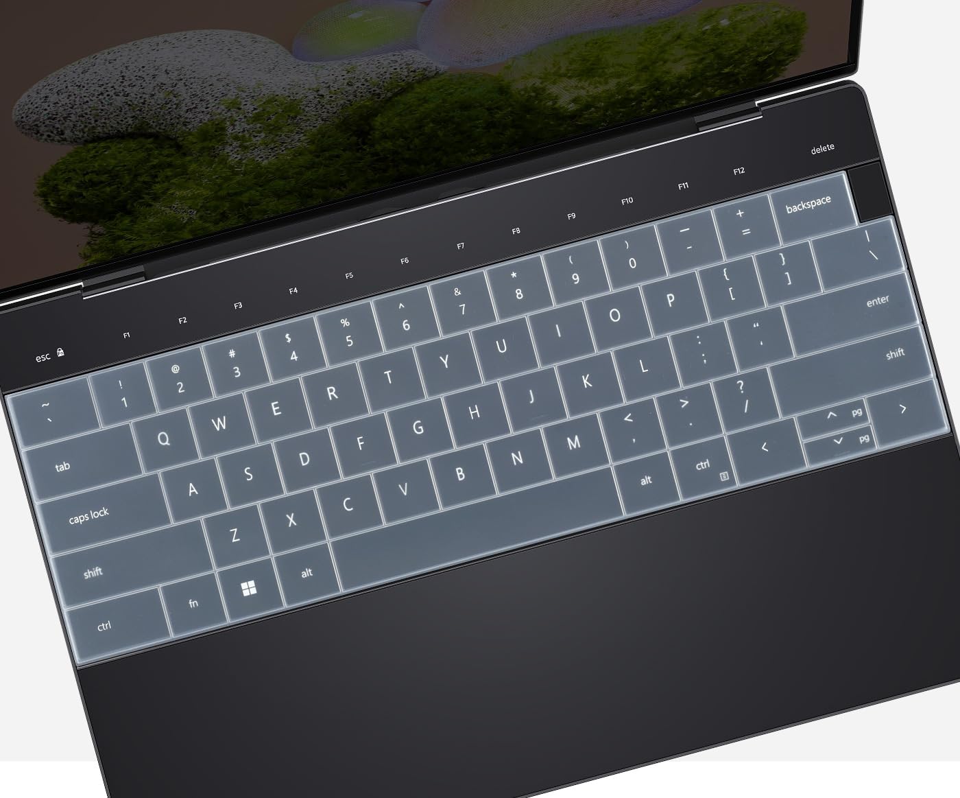 Amazon.com: Keyboard Cover for Dell XPS 13 9350 9345, XPS 13 Plus 9320 ...