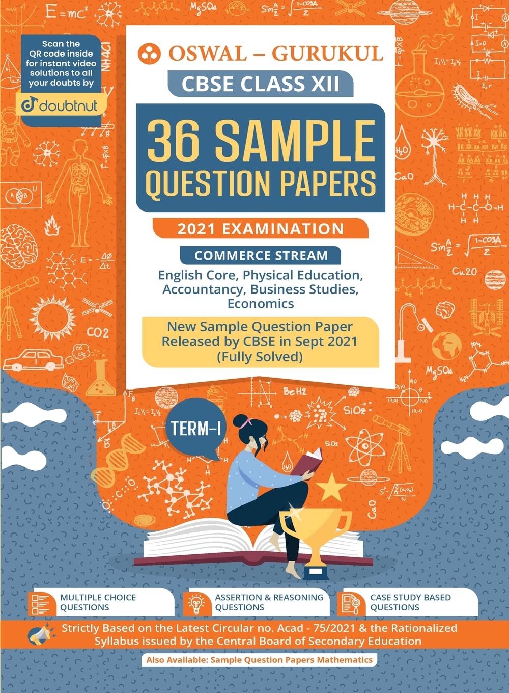 Buy 36 Sample Question Papers Commerce Stream CBSE Class 12 For Term I buy-36-sample-question-papers-commerce-stream-cbse-class-12-for-term-i